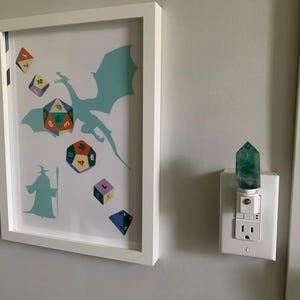 Clear Quartz Crystal Tower LED Night Light With Light Sensor ...