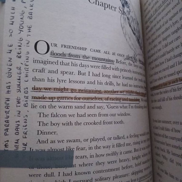 The Song of Achilles Annotated Book, Annotations Books, Annotated Book, Book Drawings ...