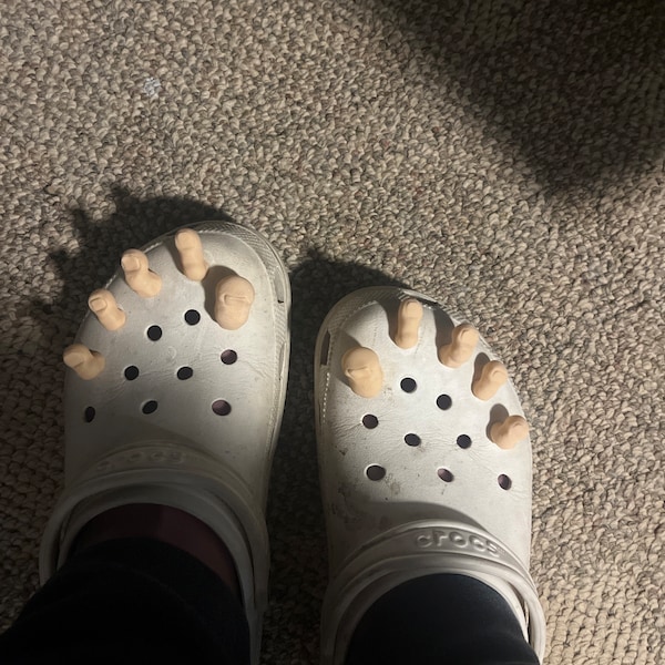 Realistic Toes Jibbits-inspired Charms for "croc" Style Clogs Crocs - Etsy