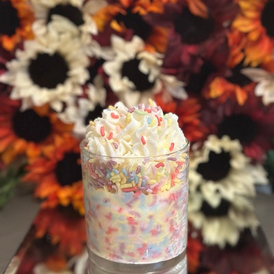 Wax Rainbow Sprinkles Realistic Wax Melts Dessert Candle Embeds Soy Wax ...