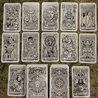 The Tarot of the Toiling Hands 78 Card Tarot Deck by Esme Baker - Etsy