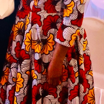 Simba African Maxi Dress// African Dress / African Print Dress ...