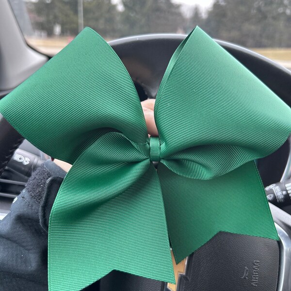 Gold Rhinestones Cheer Bow Gold Glitter Cheer Bow Competition Cheer Bow ...