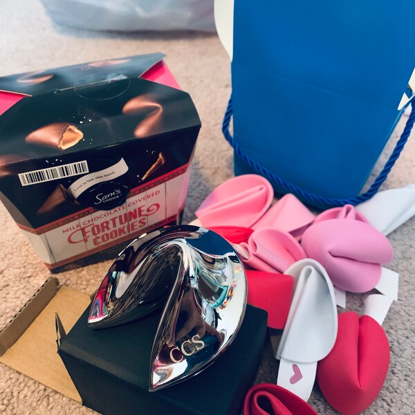 Engraved Fortune Cookie Keepsake, Custom Party Favor, Personalized ...