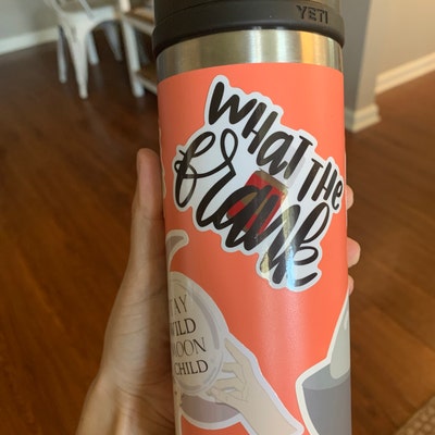 What the Frank Sticker Hand Lettered Vinyl Sticker Frankincense Tumbler ...
