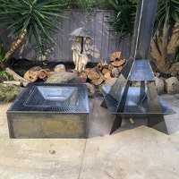 Pyramid Rocket Fire Pit Digital Product Files DXF SVG for - Etsy New ...