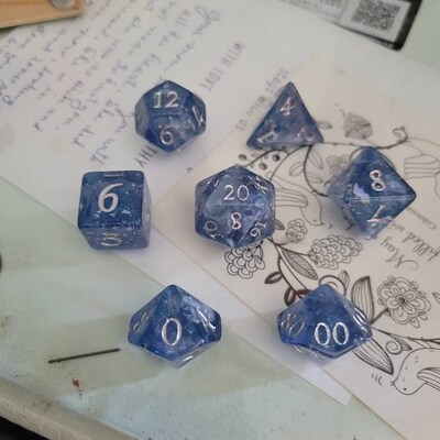 Storm Daddy Dice Sets Dnd 7 Piece, 11 Piece, 6D6 and 5D10. D&D Dice Set ...