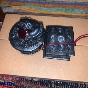 Ring Box Black Proposal Phase Moon Sci Fi Fantasy Box Mythical Jewelry ...