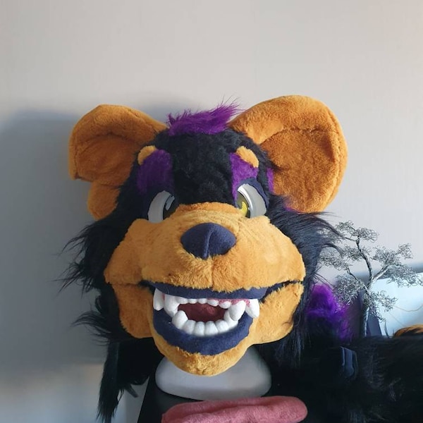 Plush Fursuit Jaw Set, Teeth With Gums Tutorial and Practice Pattern ...