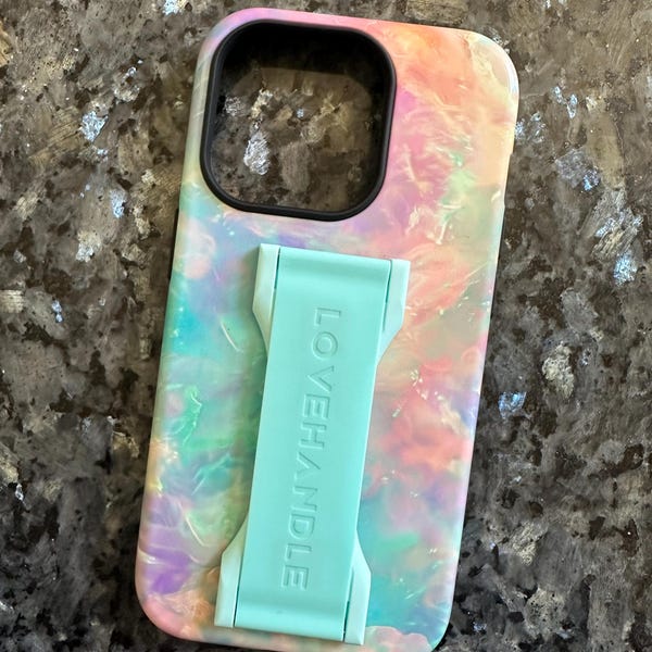 Opal Sea Shell Phone Case: Sturdy & Glossy, Fits iPhone 7-15, Supports ...