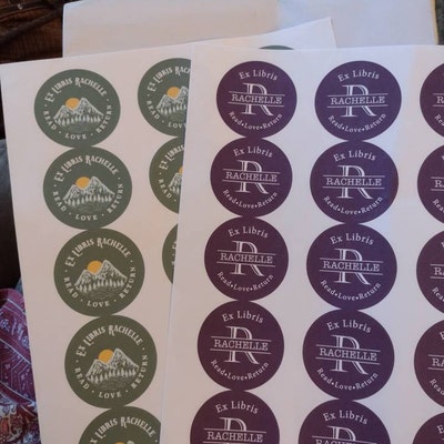 Monogram Address Stickers, Envelope Seals, Custom Return Address Label ...