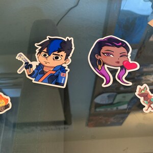 KAY/O Training Bot Valorant Spray Waterproof Sticker - Etsy