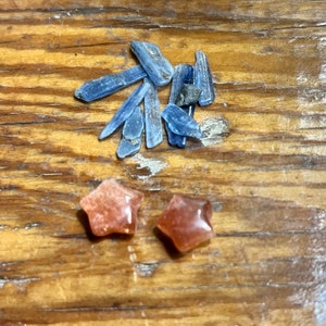 Blue Caribbean Calcite Slice for Natural Home Decor Nevada - Etsy