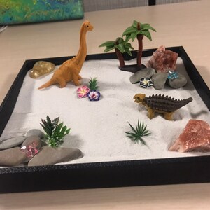 Dinosaur Zen Garden Jurassic T-rex Dino Mindful Work From Home Gifts ...