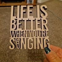 X1 Individual Highland Cow Coaster - Wooden Highland Coo Coaster ...