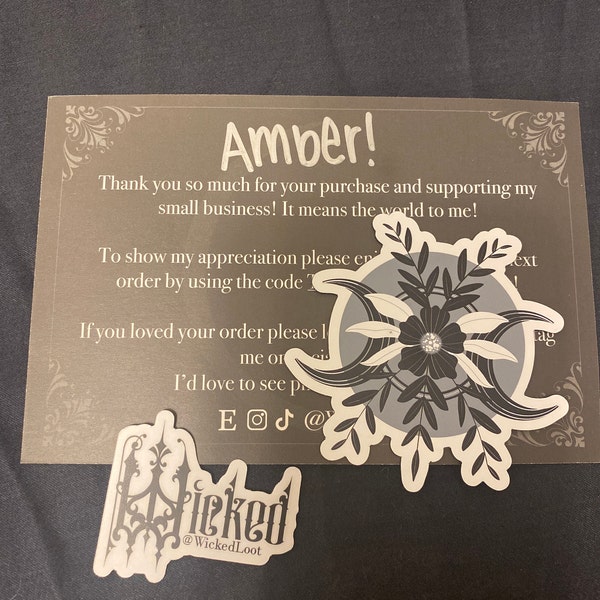 Cottagecore Mushroom Clear Sticker, Nature Inspired Sticker, Magical ...