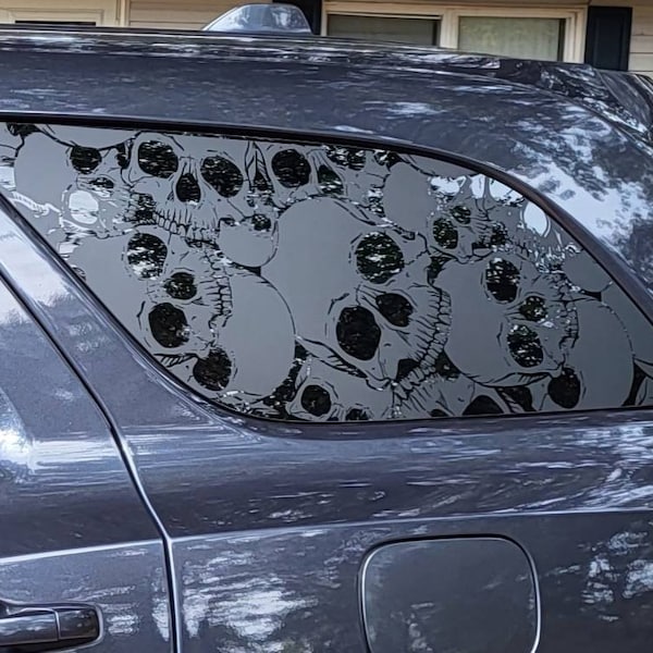 Bat Car Window Decals Quarter Panel Window Large Pattern Decal Custom ...