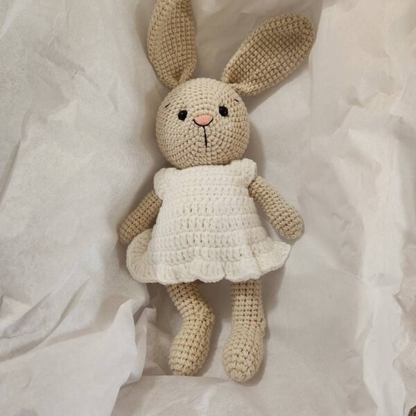 SHIPS FAST Crochet Teddy Bear Doll Amigurumi Teddy Bear Stuffed Bear ...