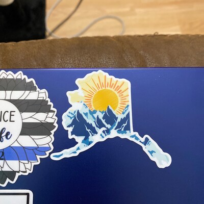 Alaska Midnight Sun Sticker - Etsy