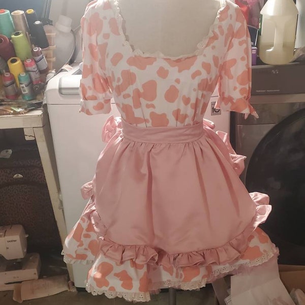 Apron Sewing Pattern Cottagecore Maid Cosplay Kawaii Lolita Fashion ... Apron Sewing Pattern Cottagecore Maid Cosplay Kawaii Lolita Fashion ...