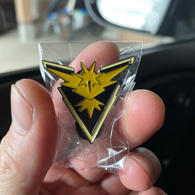 Pokemon Go Pin Team Instinct Lapel Pin Hat Pin Bag Pin - Etsy