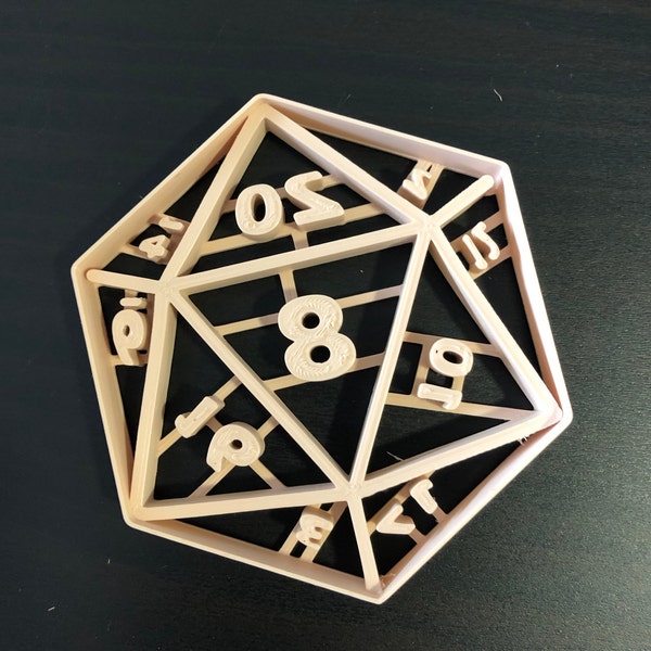 Dice Set of 6 RPG Medieval Fantasy Dnd D&D Dungeons and Dragons Cookie ...