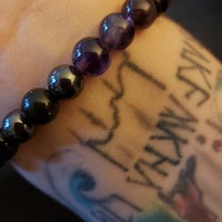 Psychic Attack Shield Bracelet | Chakra Healing Crystal | Grounding ...