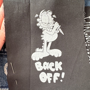 BACK OFF PATCH Sure Why Not Use This Amusing Cartoon Cat as an Icon for ...