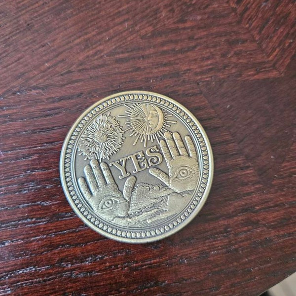 Decision Coin |decision Making Coin | Yes or No Coin | Metaphysical ...