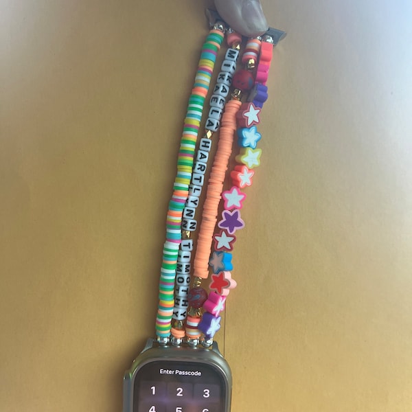 Customized Watch Band Beaded Apple Watch Band Apple Watch Band Women ...