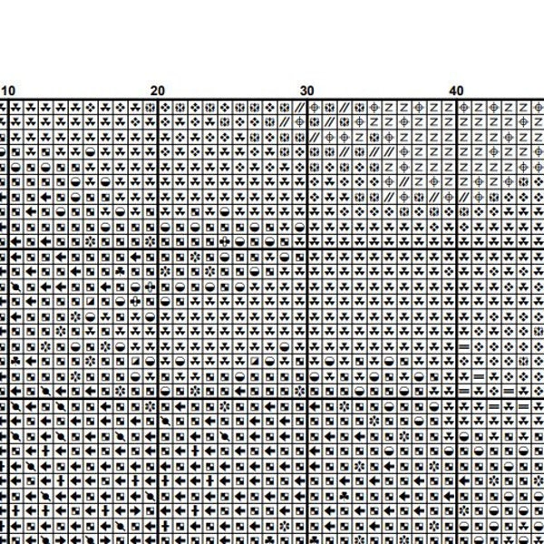 Birth of Venus - Counted Cross Stitch Patterns - Printable Chart PDF ...