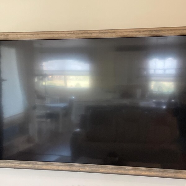 Wood TV Frames, Wall Art, TV Frame, Aesthetic Home Décor, Room Décor ...