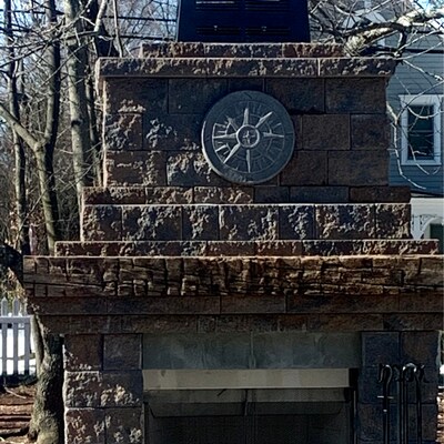 Compass Statue, Garden Decor, Concrete Garden Plaque, Cement Compass ...
