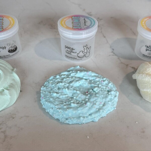 Duck in Water (slow Stretch), Blue Clear Slime, Duck Slime, Cute Slime ...