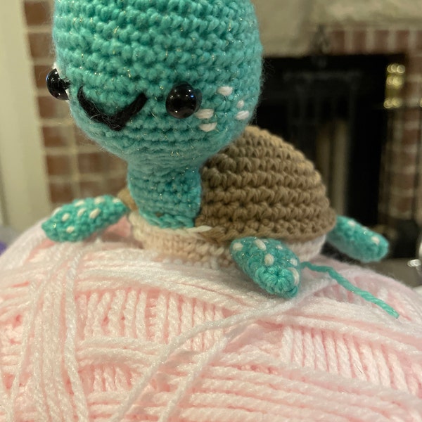 PATTERN: Shelldon and Shellby the Sea Turtles - Amigurumi Sea Turtle ...