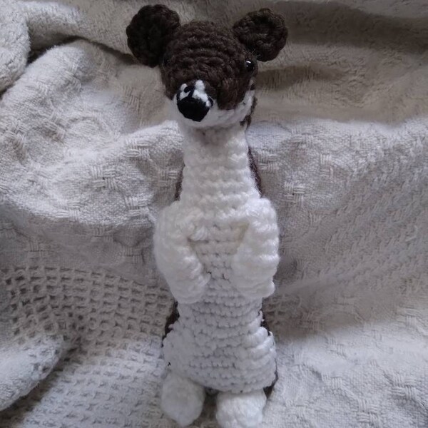 Crochet Pattern for Nims and Ermine, Realistic Crochet Stoat / Weasel ...