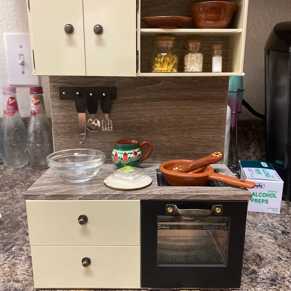 Real Mini Kitchen Set for Tiny Cooking / Perfect Gift for Your Children ...