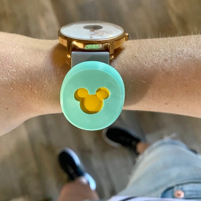 Magic Band 2 / FLEXIBLE / Puck Holder Watch Slider / Fast Pass / Puck ...