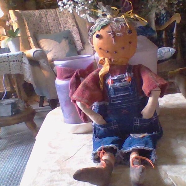 Thinking of You Primitive Hanger or Sitter Folk Art Rustic Christmas ...