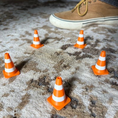 5 Inch Stackable Traffic Cone Model 3D Printed - Etsy