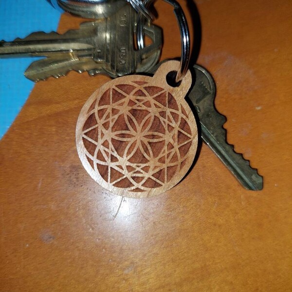 Metatron's Cube LED Table Light - Crystal / Sphere Stand - Layered ...