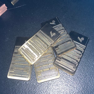 Gold Republic Credit Solid Metal Sabacc Gaming Tokens Star Wars Sabacc ...