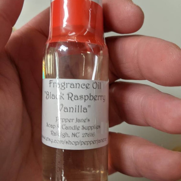 Black Raspberry Vanilla Fragrance Oil for Candles, Soap, Incense ...