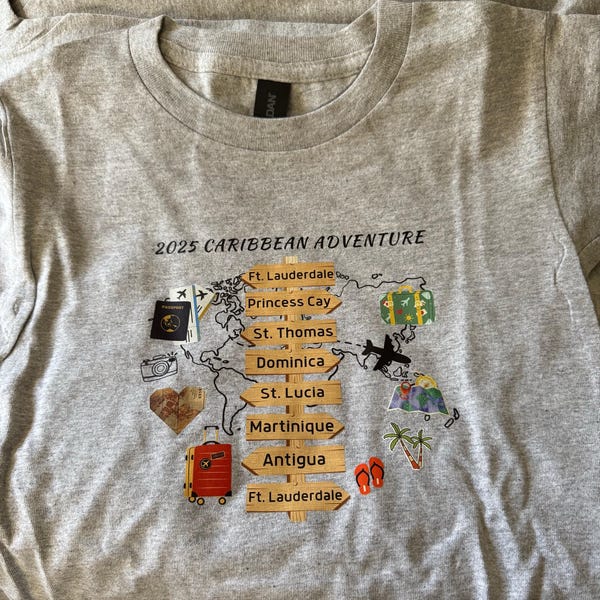 Personalized Travel Adventures Shirt, Custom Traveling Destination Tee ...