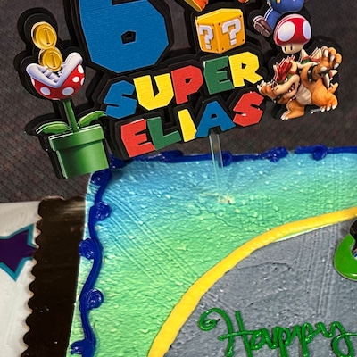 Luigis Mansion Inspired Cake Topper Custom - Etsy
