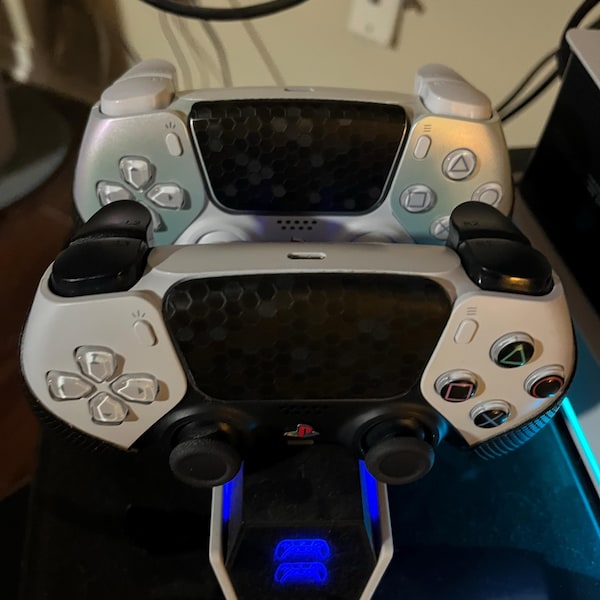 Touchprotect® Trackpad Skin for Steam Deck. White Carbon Fiber for Your ...