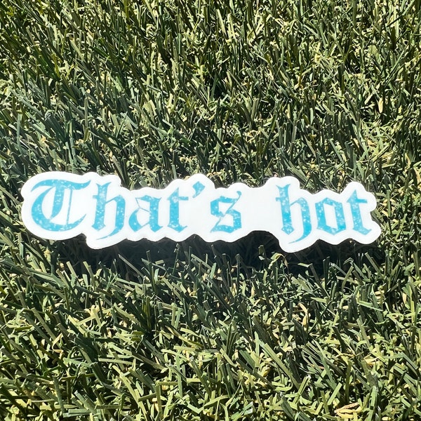 That's Hot Sticker| Pack | Packs | Stickers | Sheet | for Car | Girly ...