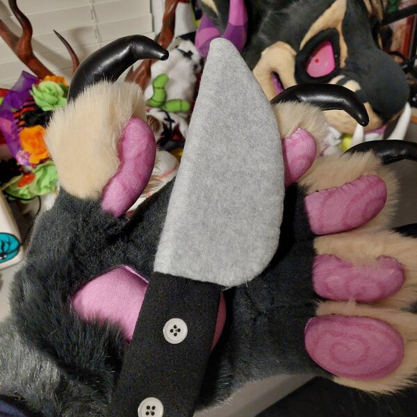 Furry Fursuit Sausage Plush Prop - Etsy