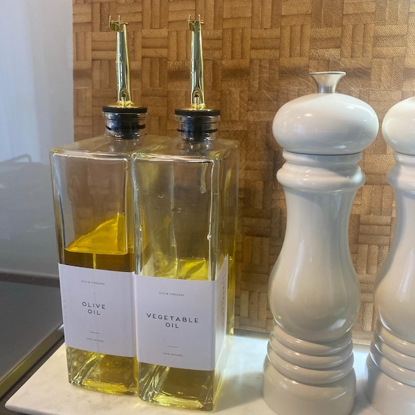 Gold Metallic Herbs and Spice Labels - Custom List - Waterproof Labels ...