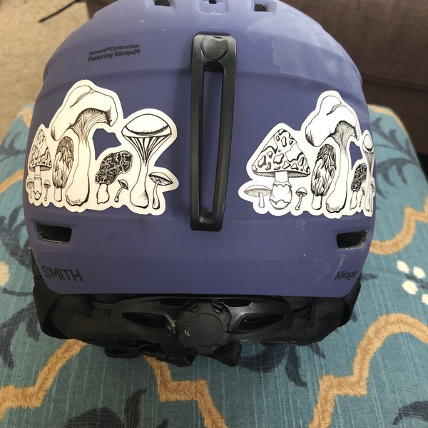 Mushroom Weatherproof Vinyl Sticker Decal. Bumper Sticker, Waterbottle ...